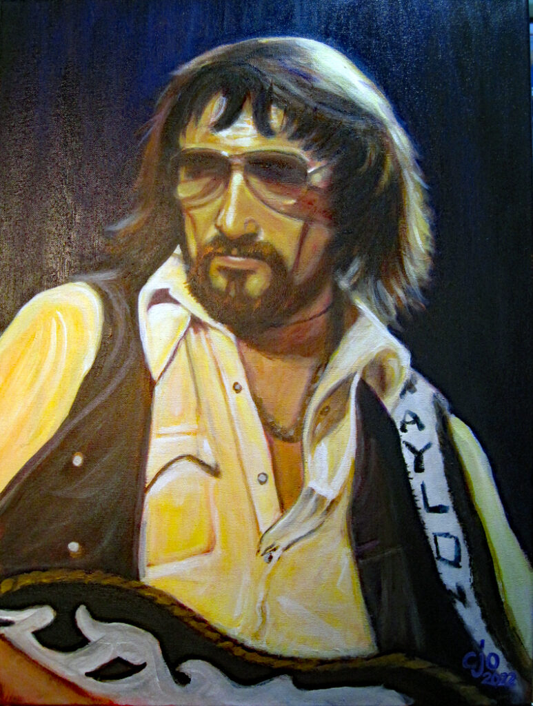 Waylon Jennings - Pretty Cool Art